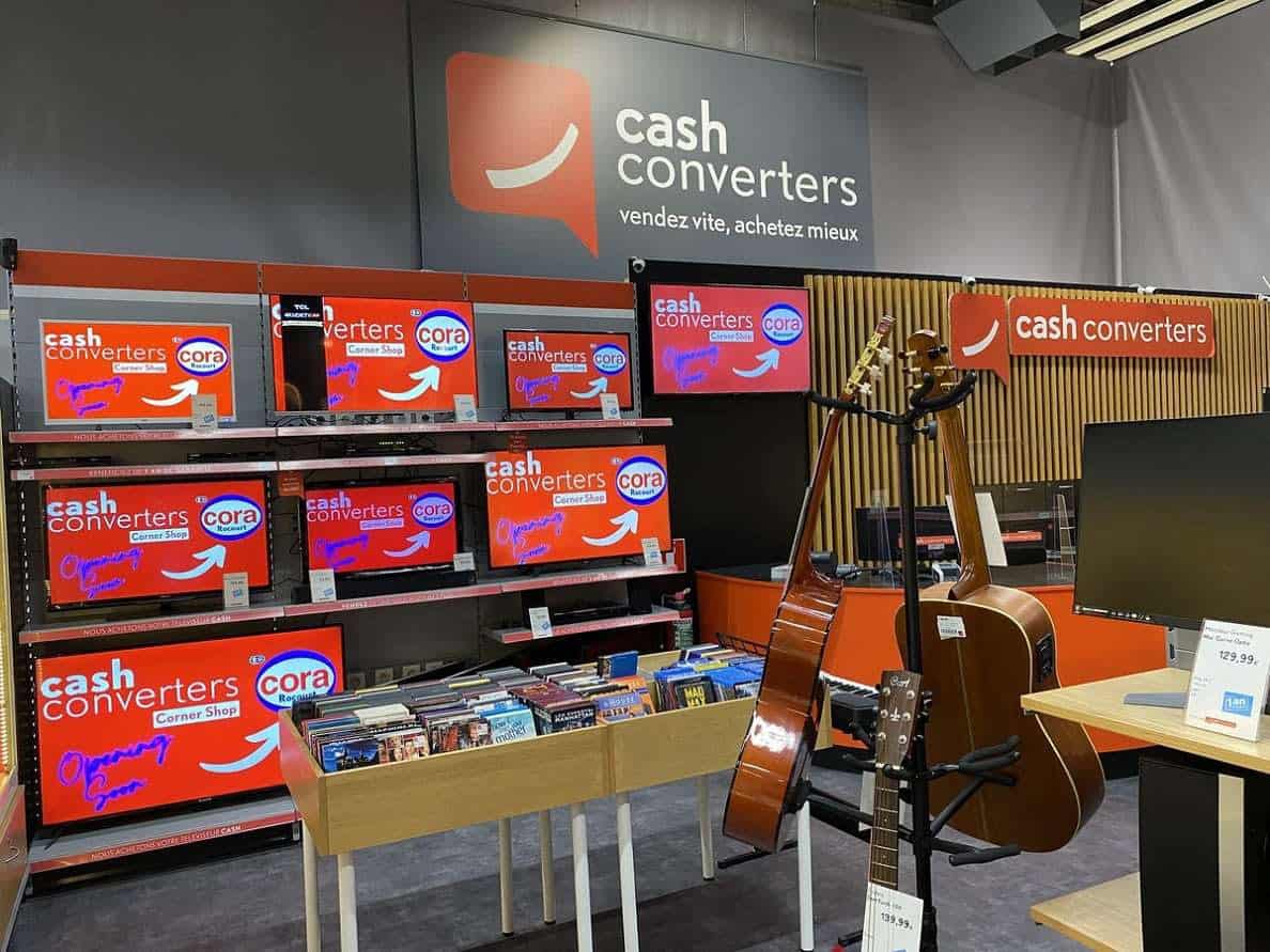 Cora lance un shop in the shop avec Cash Converters - Franchising Belgium